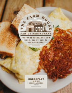 Menu – The Farmhouse Restaurant